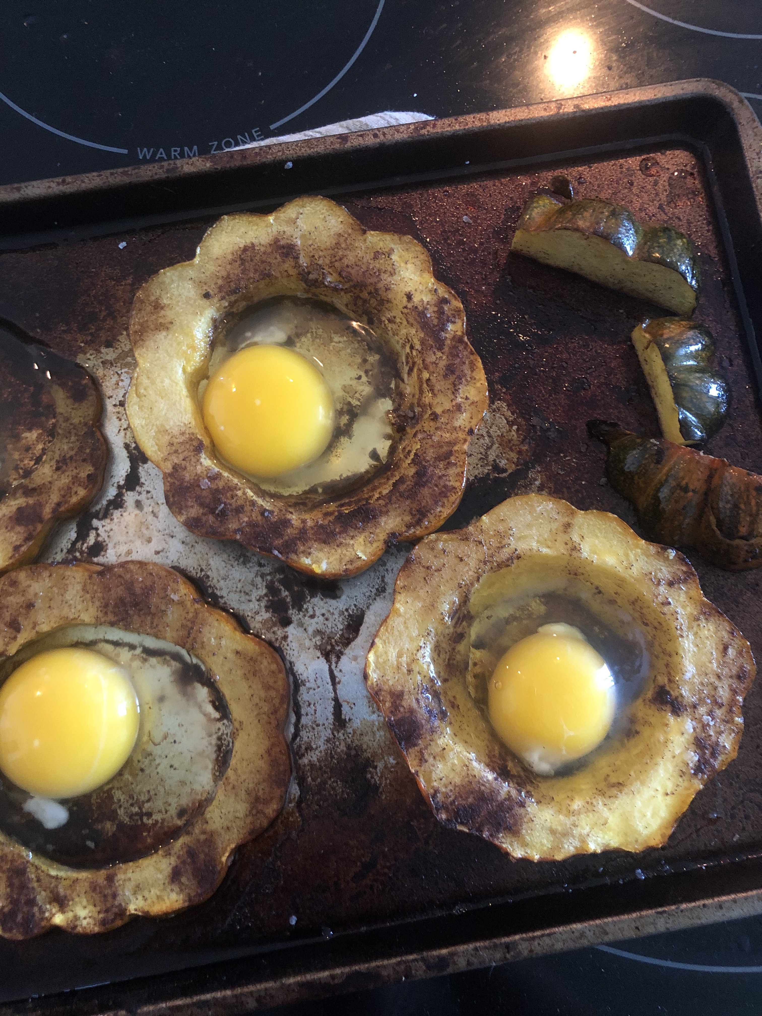 Autumn Acorn Squash Egg in a Hole – Meag’s Eggs
